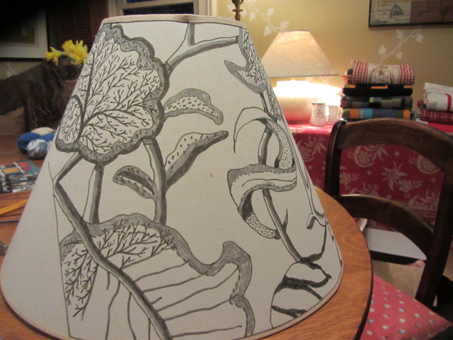 Drawing as Lampshade Revival… – On The Way